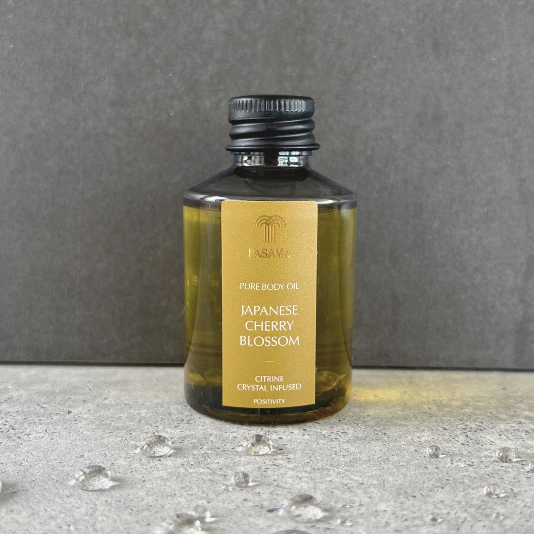 Japanese Cherry Blossom Travel Size Body Oil – pasamaco
