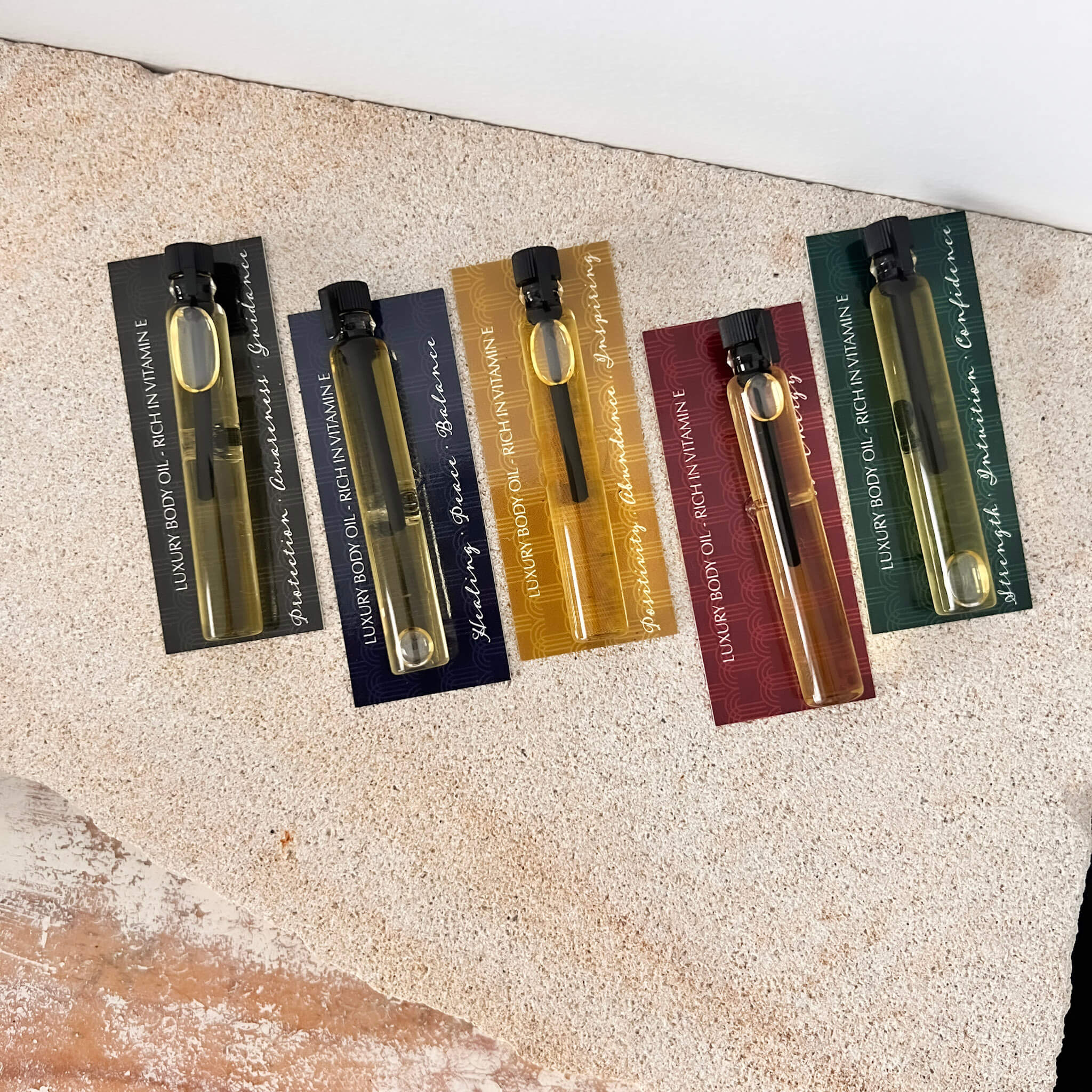 Body Oil Sample Set – pasamaco