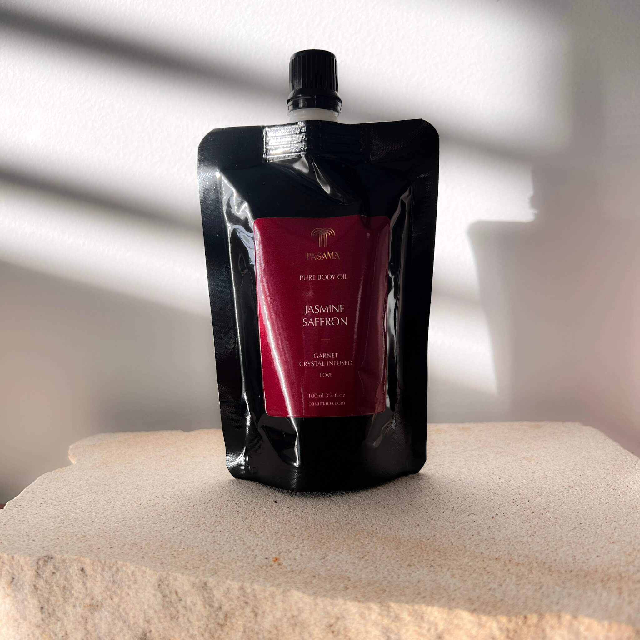 Refill Pouch - Jasmin Saffron Body Oil – pasamaco